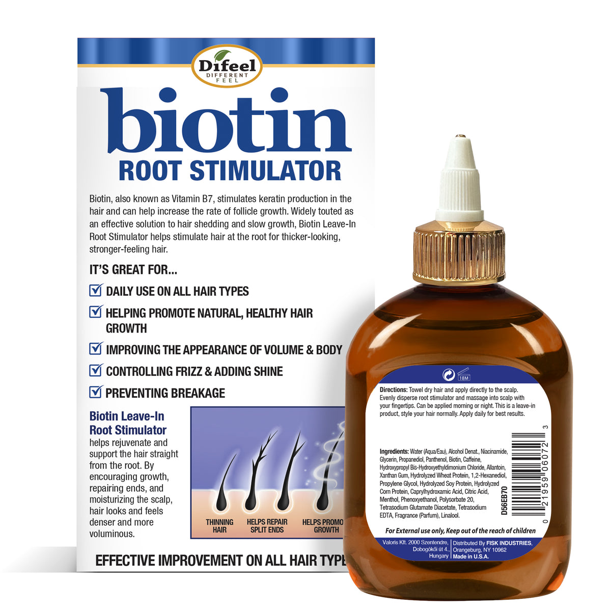 Difeel Biotin Root Stimulator 7.1 Ounce | difeel - find your natural beauty