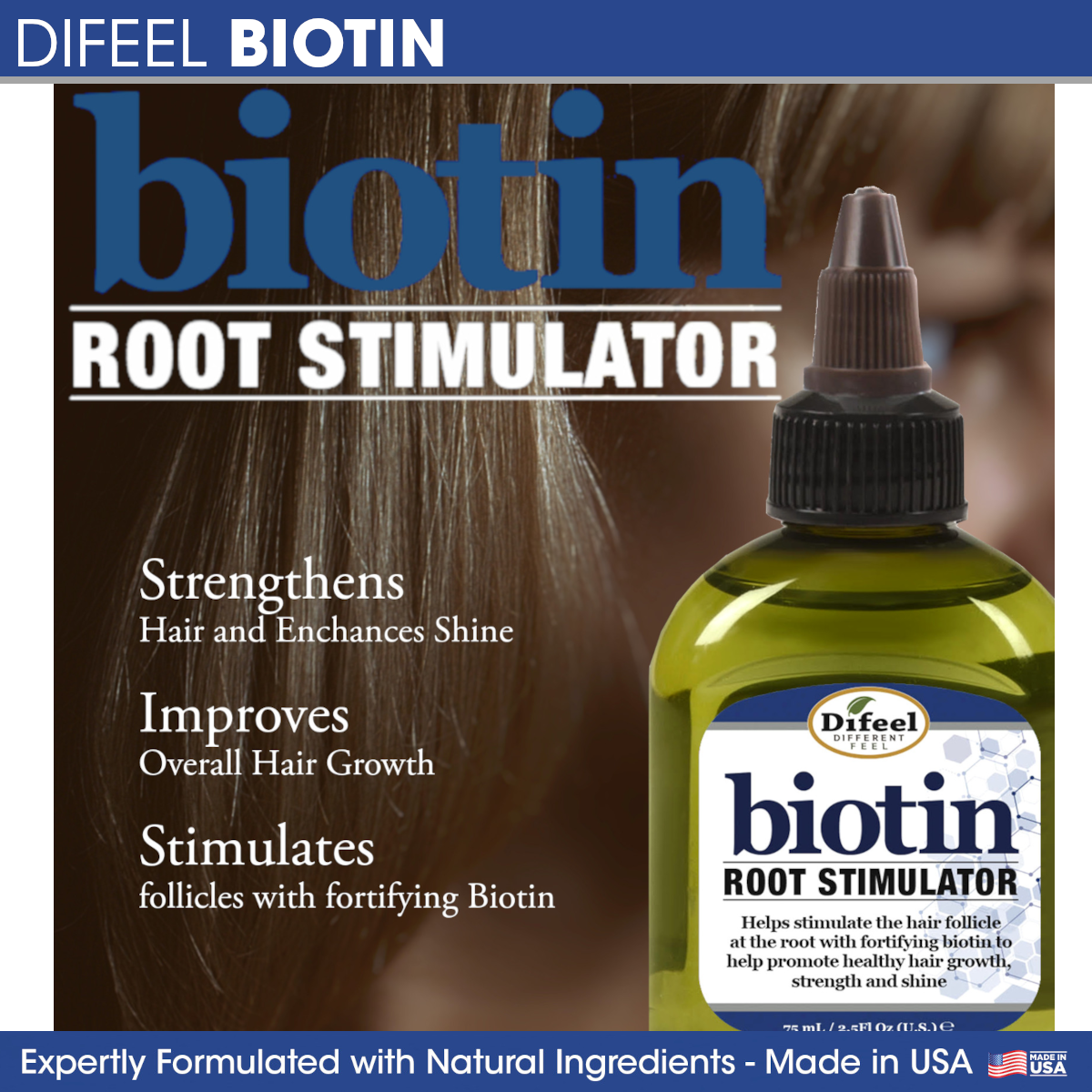 Difeel Biotin Root Stimulator 7.1 Ounce | difeel - find your natural beauty
