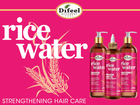 Rice Water Hair Care Line | difeel - find your natural beauty