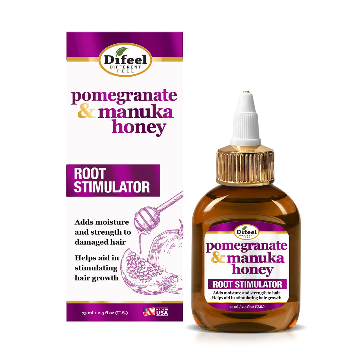 Difeel Pomegranate & Manuka Honey Root Stimulator 2.5 oz. | difeel ...