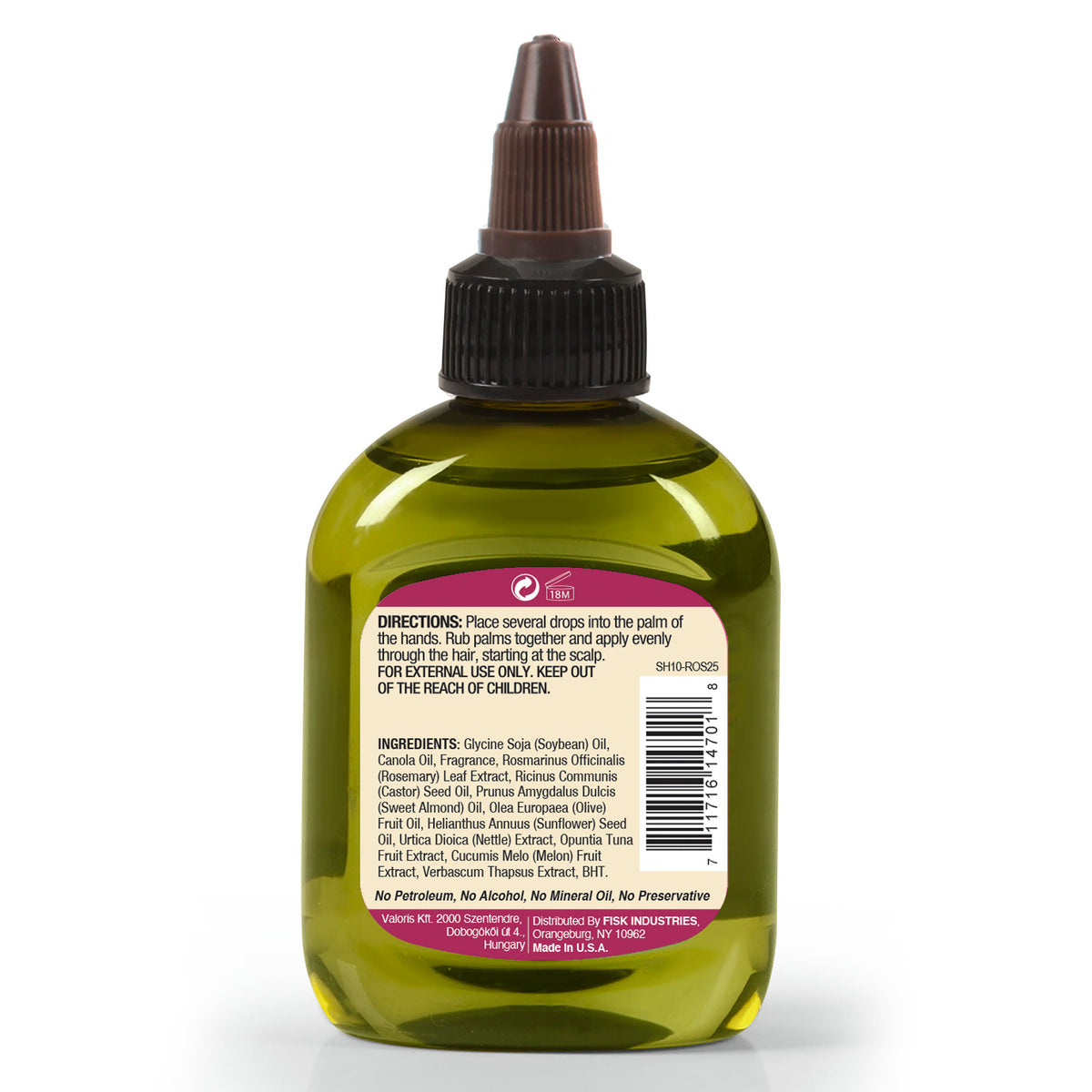 Difeel Rosemary Premium Hair Oil 2.5 oz. | difeel - find your natural ...