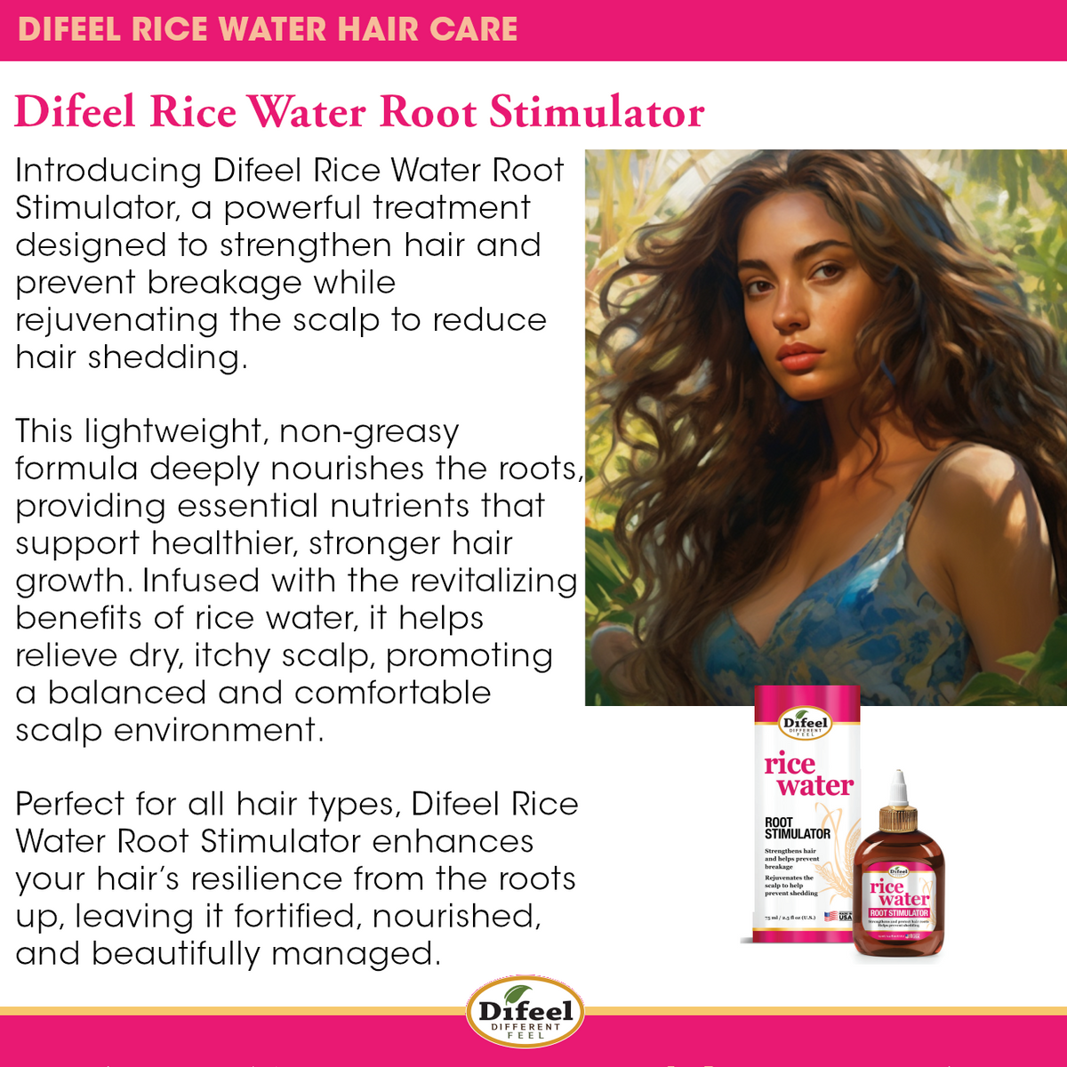 Difeel Rice Water Root Stimulator 2.5 oz. | difeel - find your natural ...