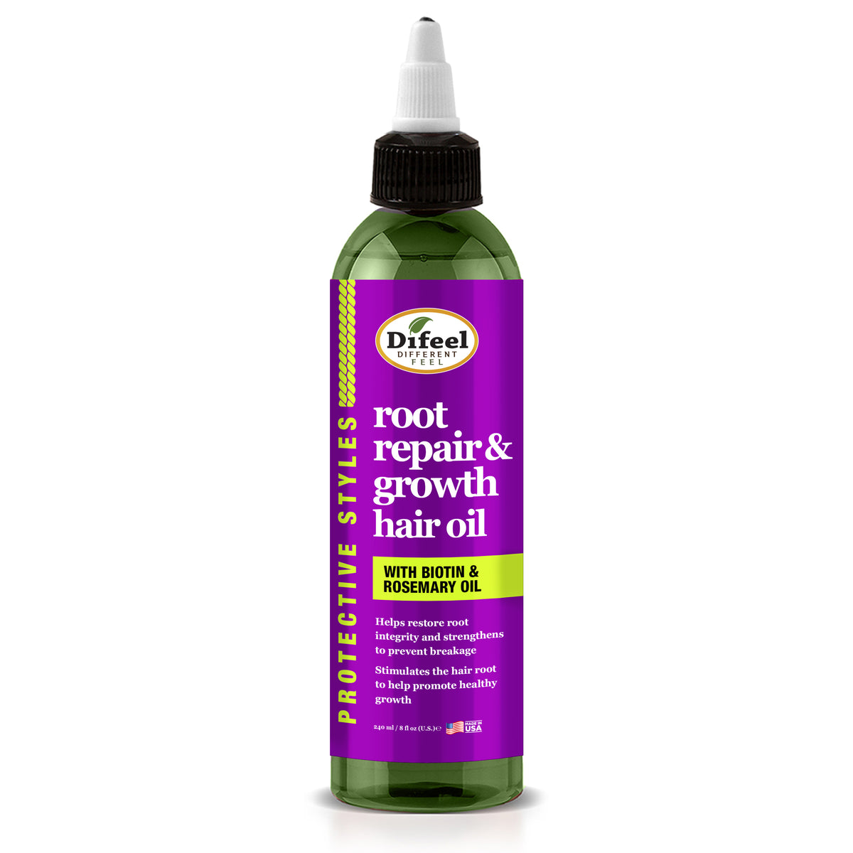 Difeel Protective Styles Root Repair and Growth Hair Oil 8 oz. | difeel ...