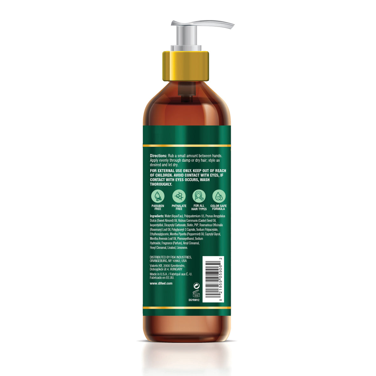 Difeel Rosemary and Mint Biotin Styling Cream 12 oz. | difeel - find ...