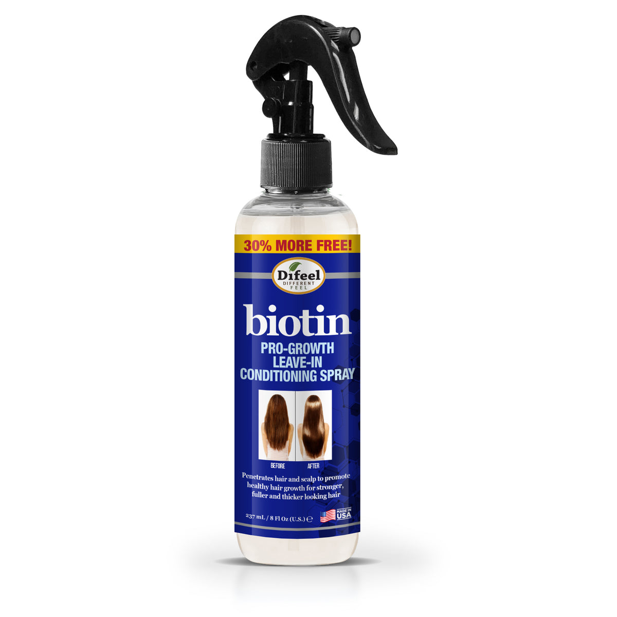 Difeel Biotin Pro-Growth Leave in Conditioning Spray 8 oz. | difeel ...