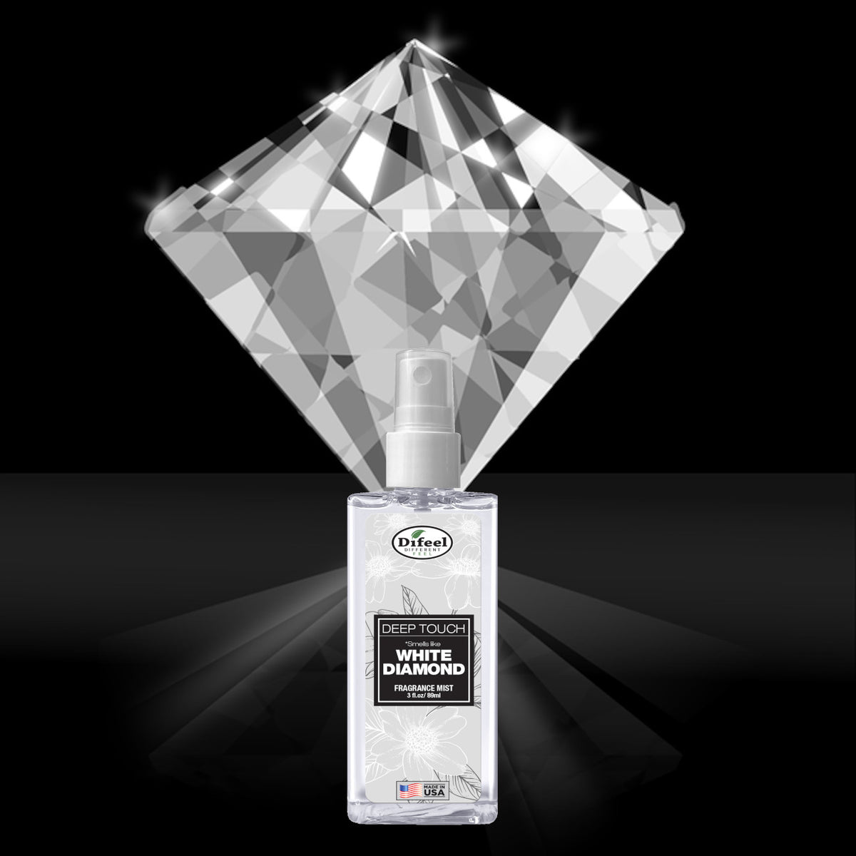 Deep Touch Body Mist Spray - (Smells Like) White Diamond 3 Ounces ...